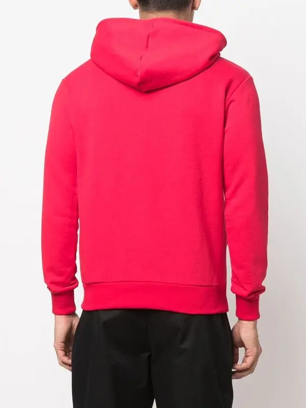 HIDE&JACK Taped-logo Cotton Hoodie