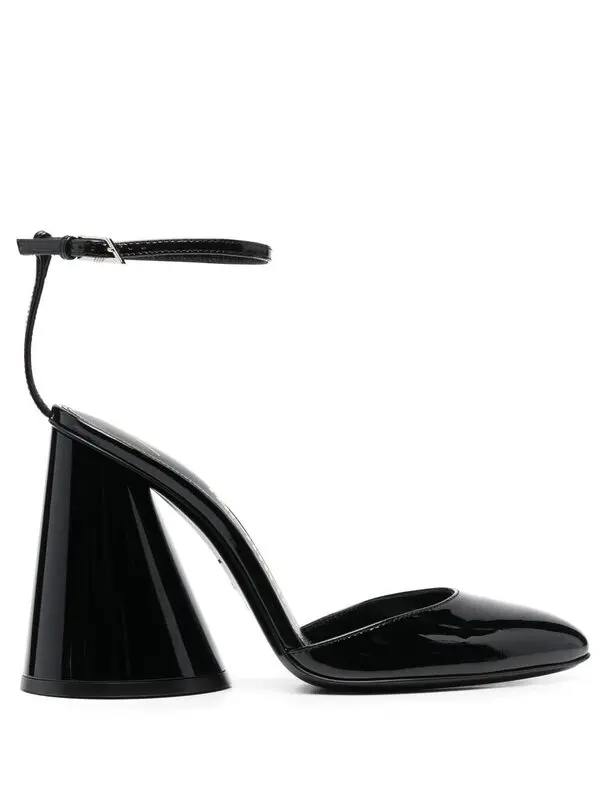 Attico Pointed-toe Leather Pumps