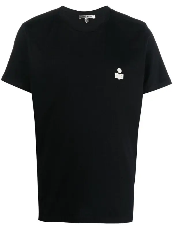 MARANT Zafferh Logo-print T-shirt - Black