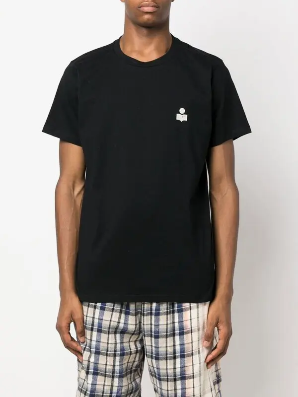MARANT Zafferh Logo-print T-shirt - Black