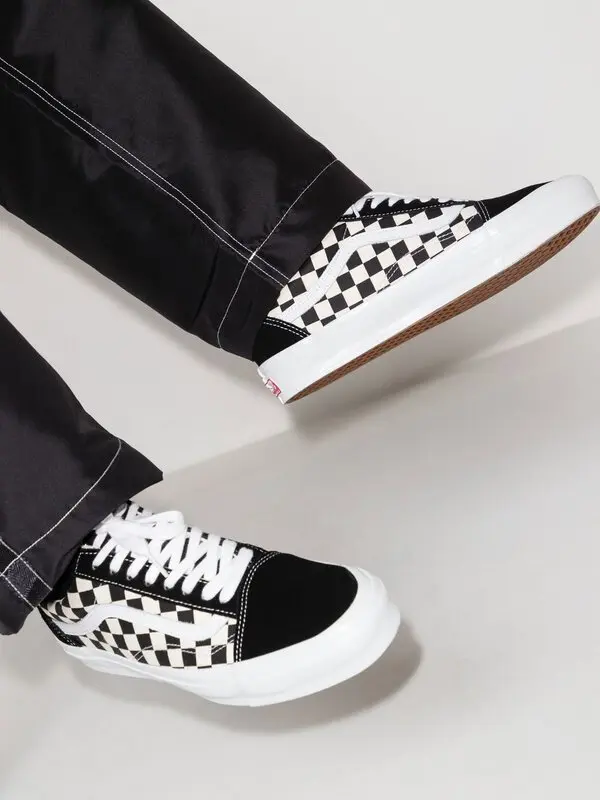 VANS Ua Og Old Skool Checkerboard Sneakers - Black