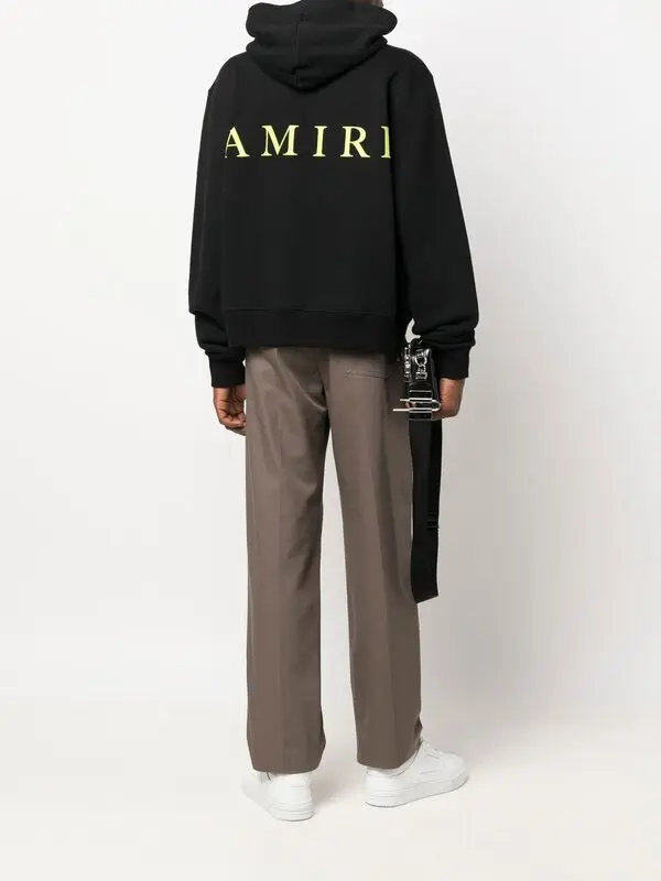 Amiri Logo-print Cotton Hoodie
