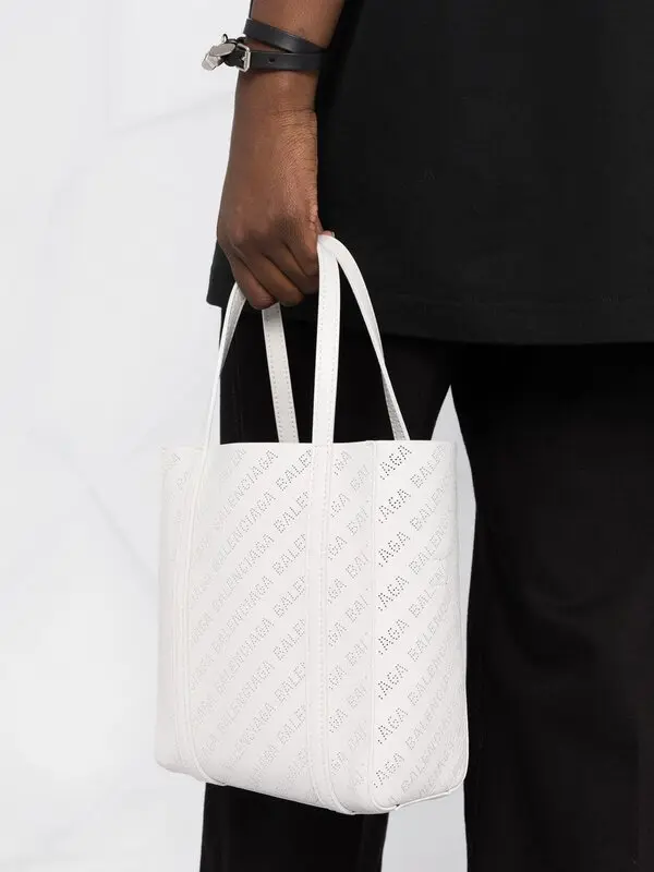 Balenciaga Xxs Everyday Tote Bag White Editorialist