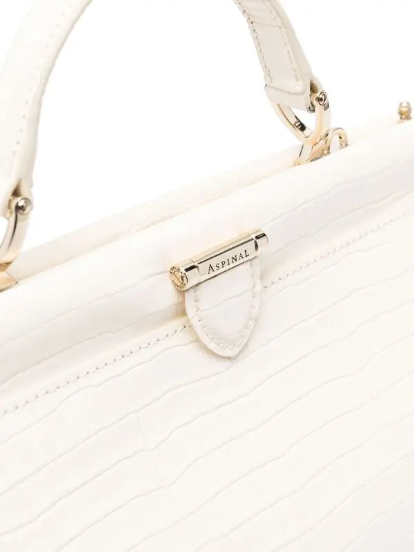 ASPINAL OF LONDON Florence Frame Embossed Bag