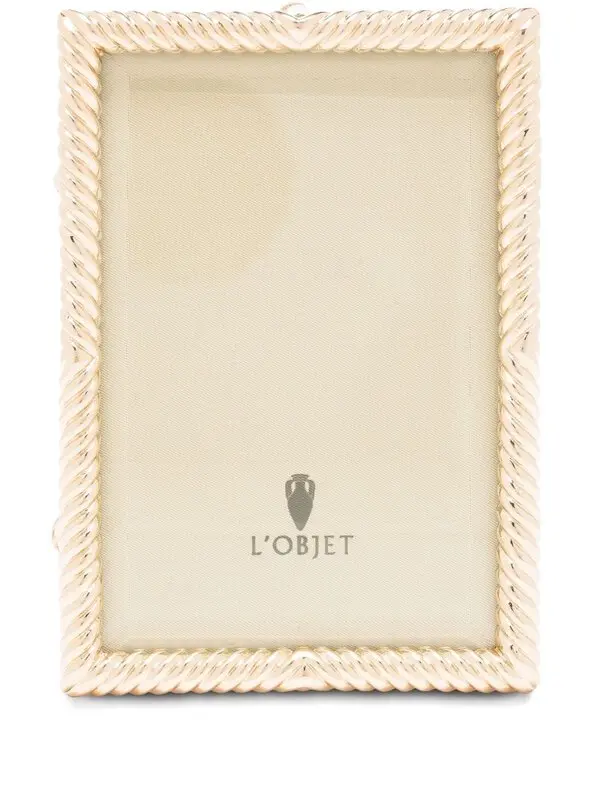 L'Objet Twist Photo Frame - Gold