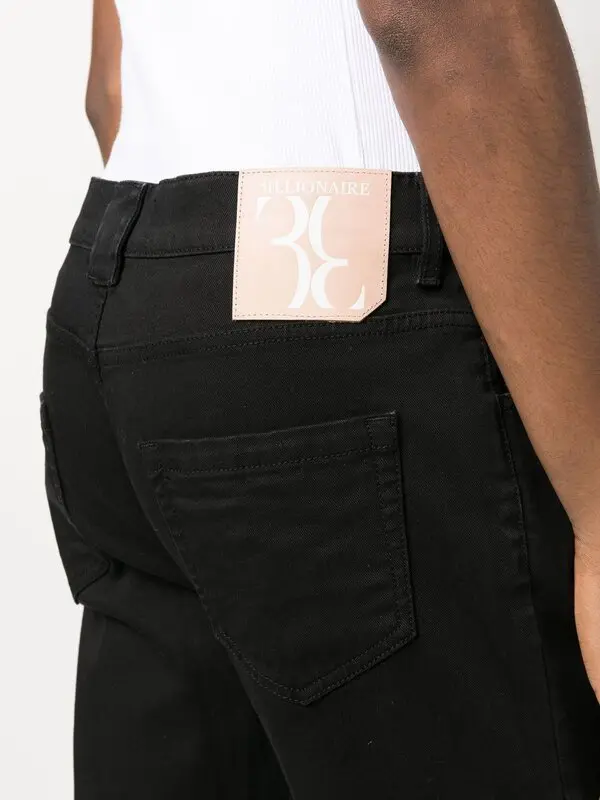 BILLIONAIRE Mid-rise Straight Leg Jeans