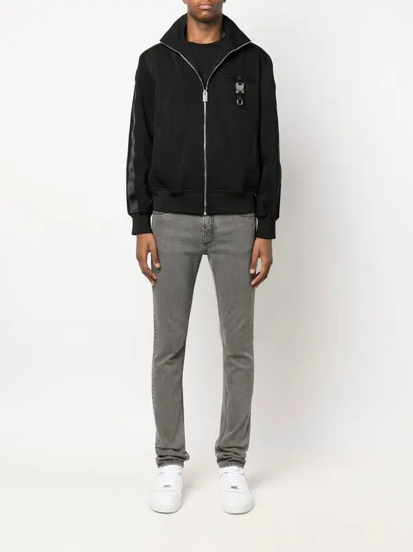 BILLIONAIRE Mid-rise Straight-leg Jeans - Grey