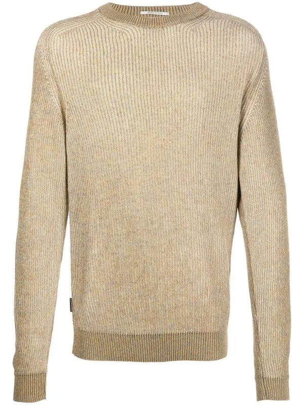 Woolrich Mouline Round-neck Jumper - Neutrals