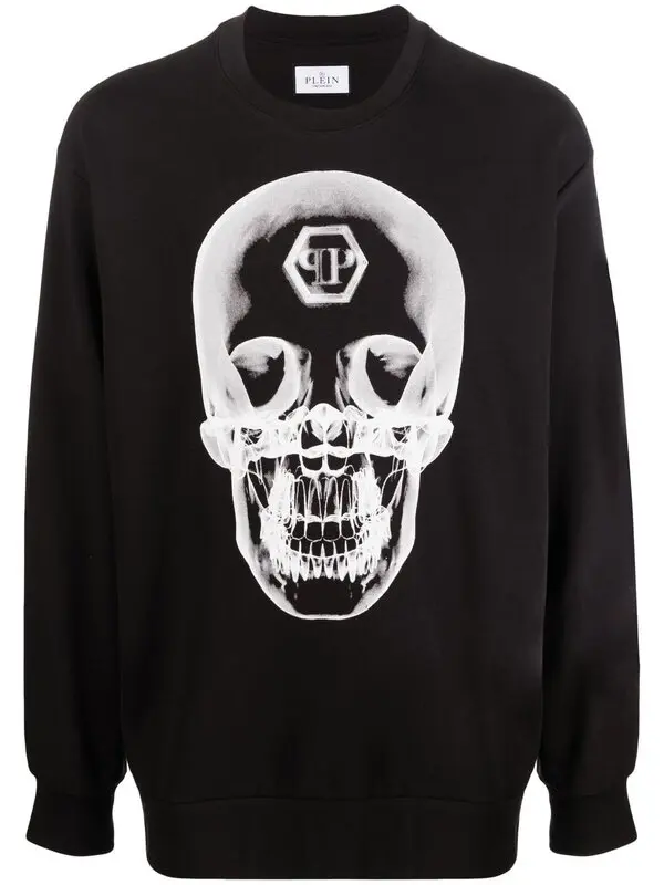 Philipp Plein Skull Print Sweatshirt