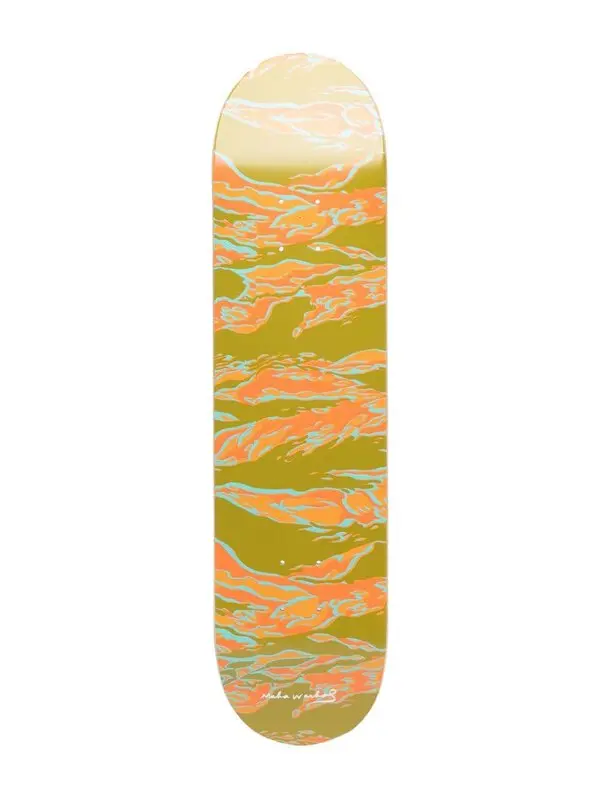 MAHARISHI Logo-print Detail Skateboard
