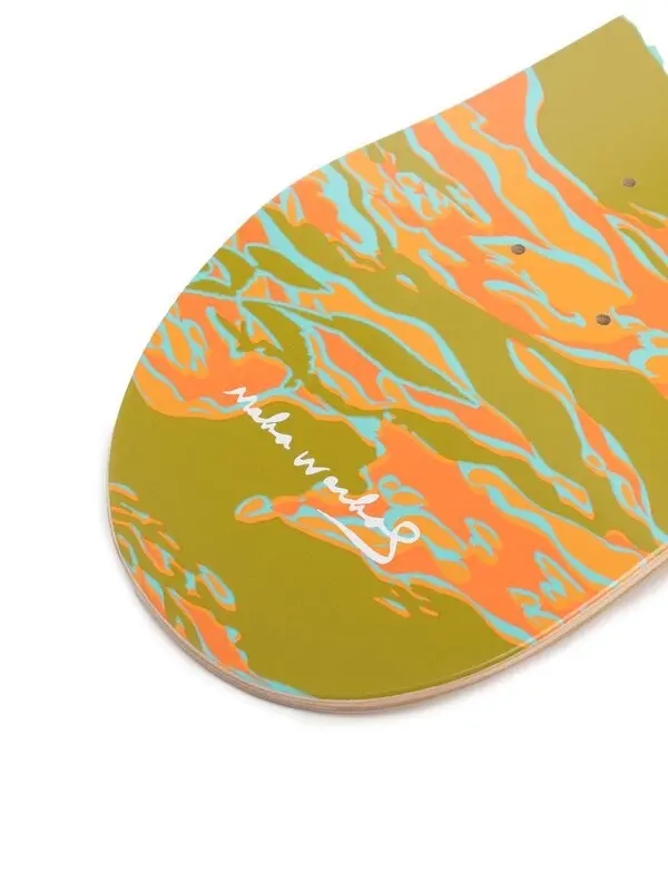MAHARISHI Logo-print Detail Skateboard