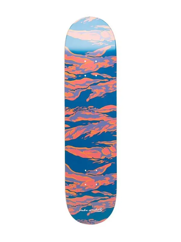 MAHARISHI Logo-print Detail Skateboard