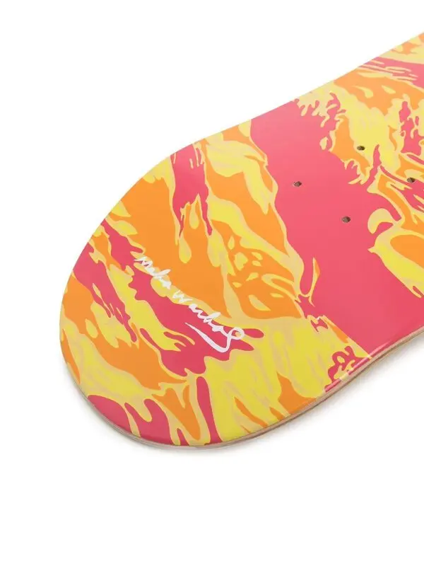 MAHARISHI Logo-print Detail Skateboard