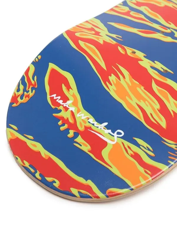 MAHARISHI Logo-print Detail Skateboard
