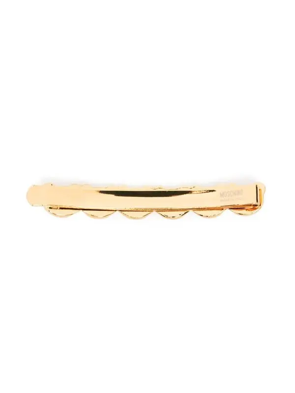 Moschino Teddy Bear Hair Barette