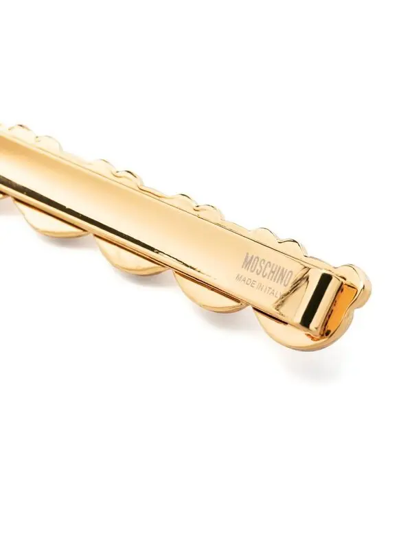 Moschino Teddy Bear Hair Barette