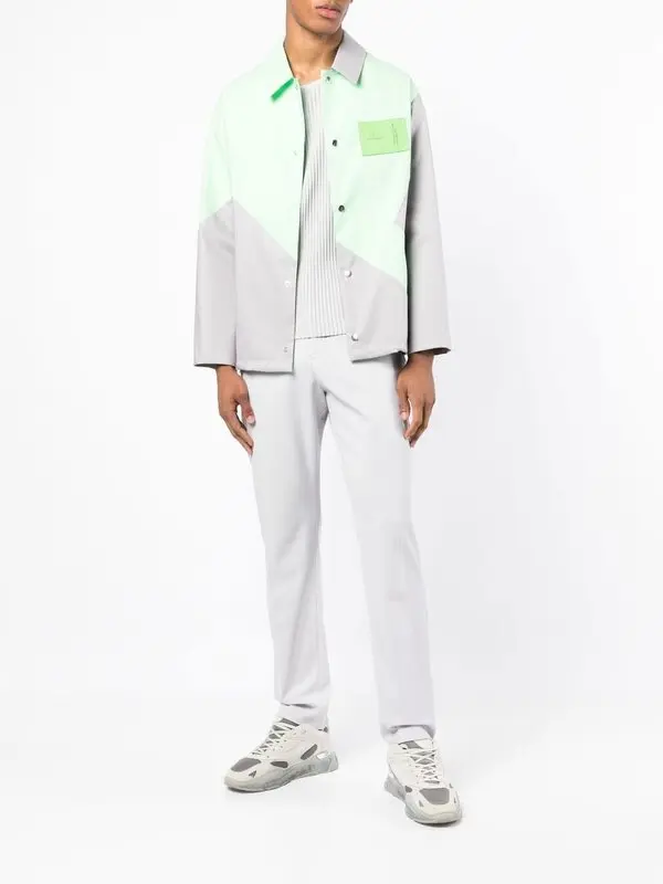 A-COLD-WALL* Geometric Panelled Shirt