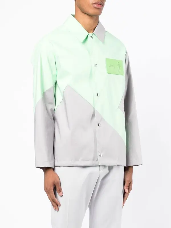 A-COLD-WALL* Geometric Panelled Shirt