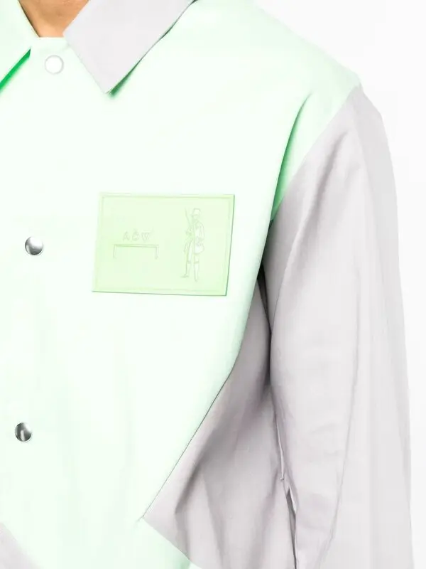A-COLD-WALL* Geometric Panelled Shirt