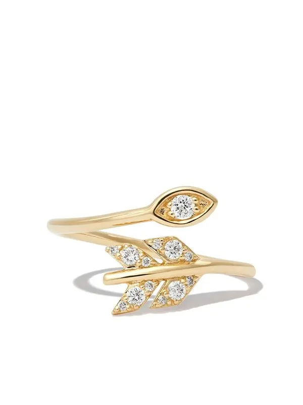 SYDNEY EVAN 14kt Yellow Marquis Diamond Ring
