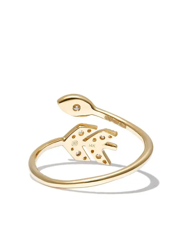 SYDNEY EVAN 14kt Yellow Marquis Diamond Ring