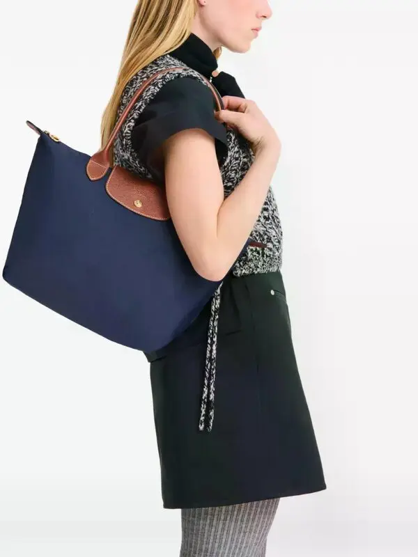 Longchamp Le Pliage Medium Tote Bag - Blue