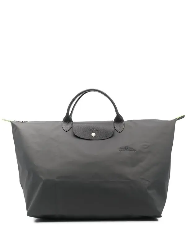 Longchamp Le Pliage Green Travel Bag - Grey