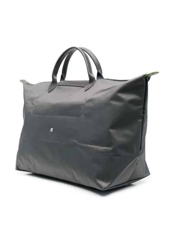 Longchamp Le Pliage Green Travel Bag - Grey