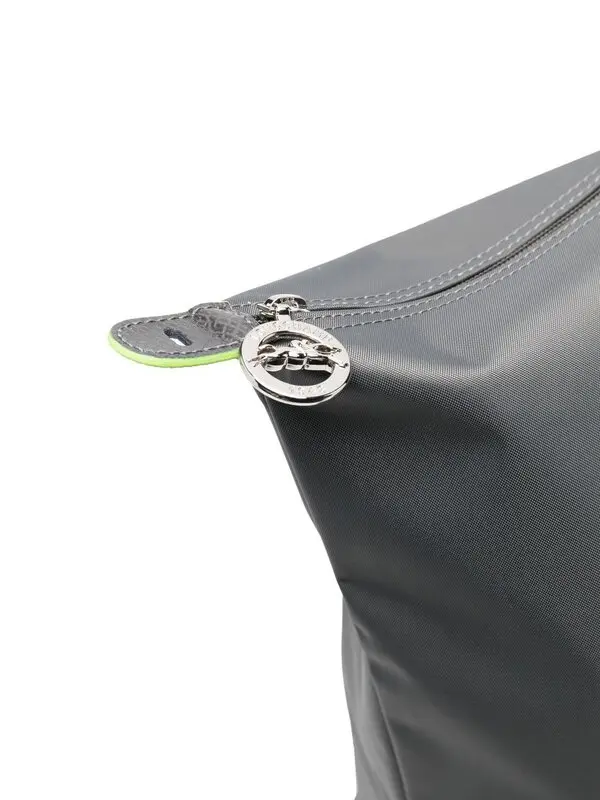 Longchamp Le Pliage Green Travel Bag - Grey