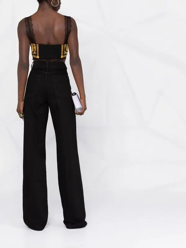Versace Baroque-print Top