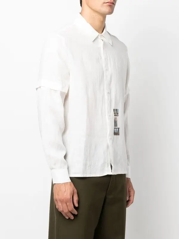 Paloma Wool Graphic-print Linen Shirt