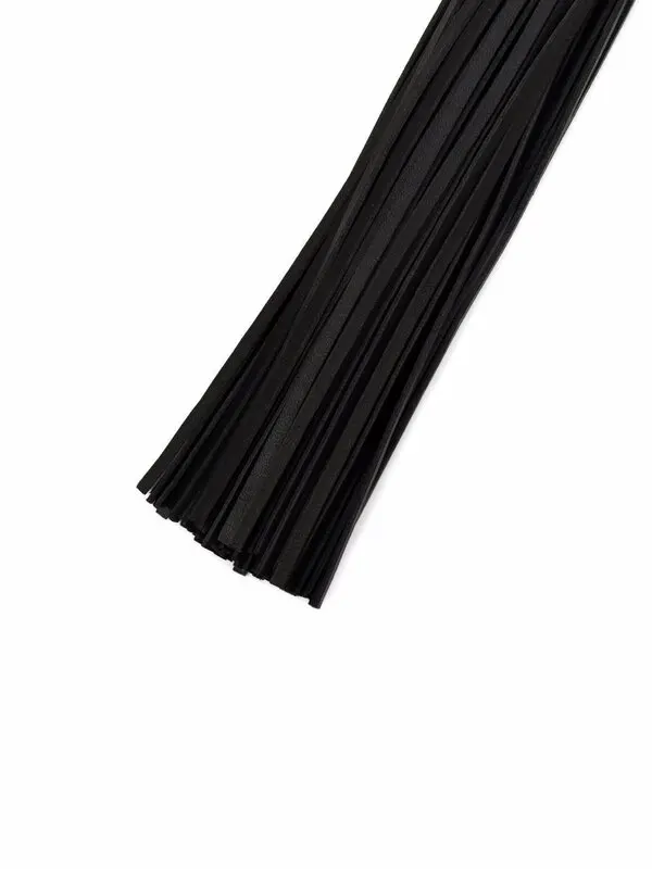 Balmain La Clef Tassel-detail Leather Keyring