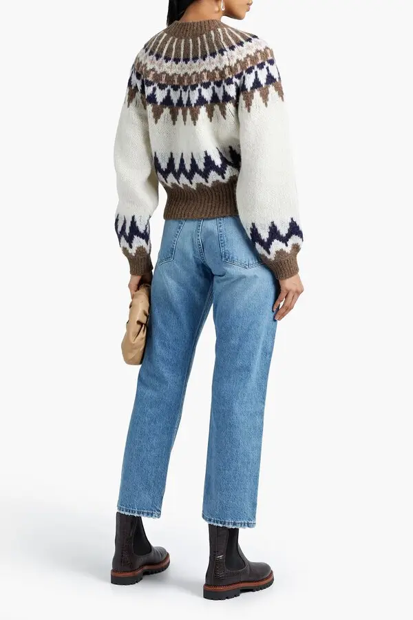 FRAME Le Pixie Slouch Straight-leg Jeans