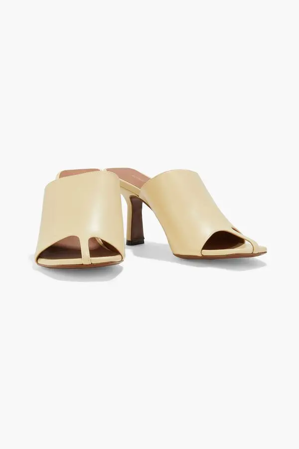 NEOUS Jumel 80 Leather Mules