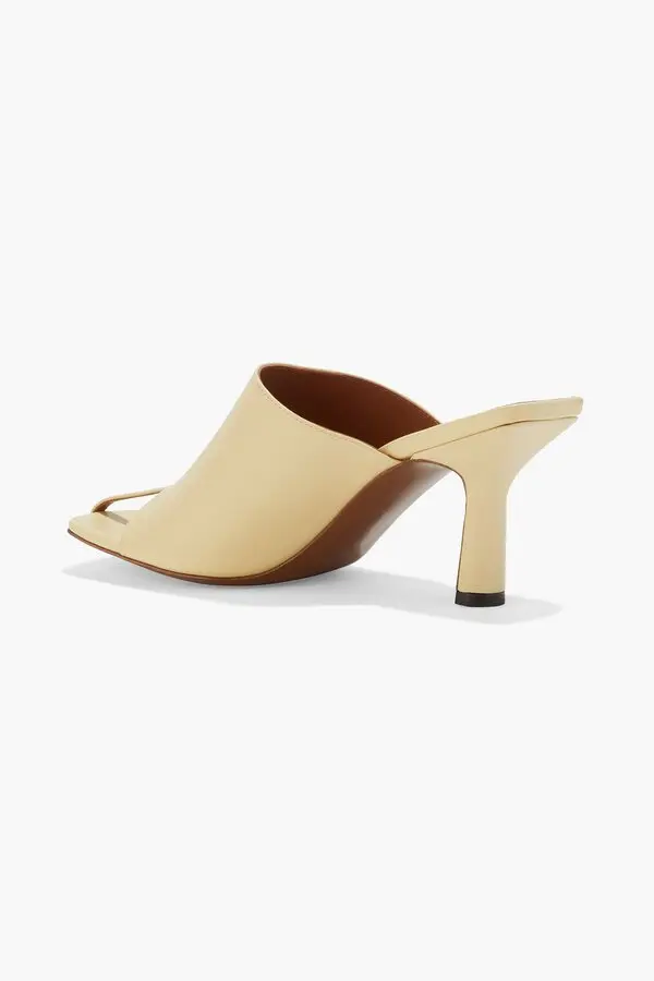 NEOUS Jumel 80 Leather Mules