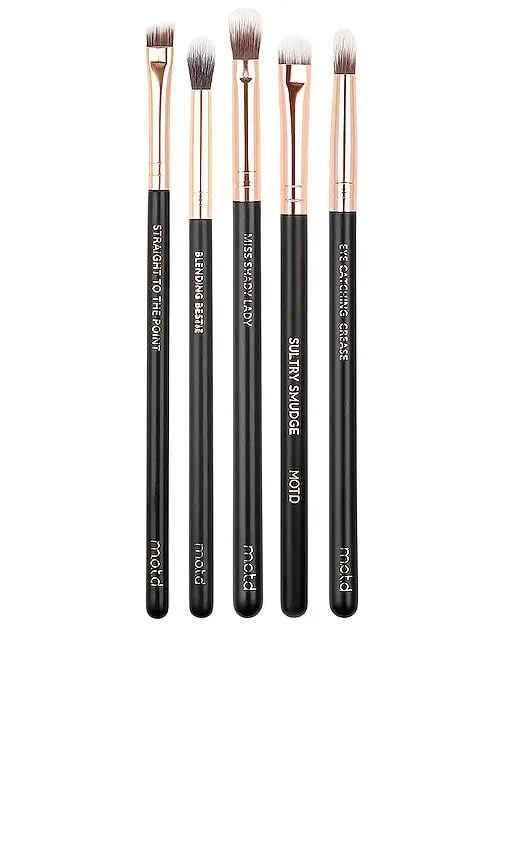 M.O.T.D. COSMETICS Hooded Eye Makeup Brush Set In Black - N,a