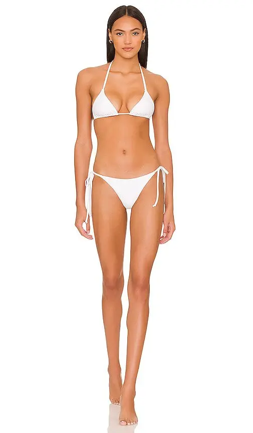 Superdown Pamela Bikini Top Triangle, Halterneck