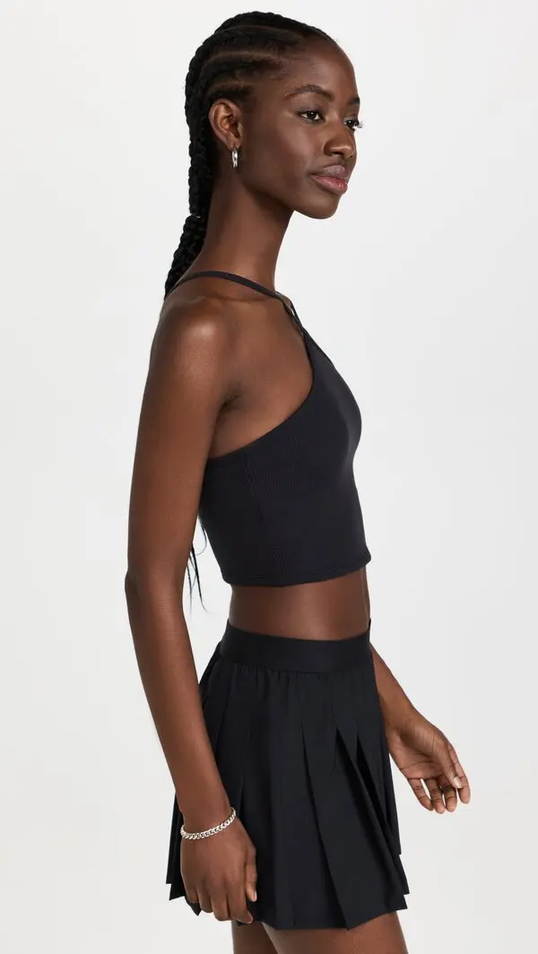 Alo Yoga Goddess Ribbed Crop Top