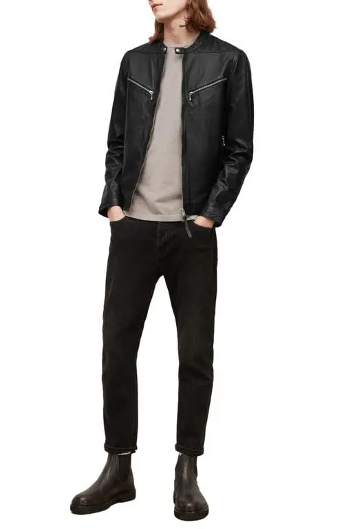 ALLSAINTS Palm Leather Moto Jacket