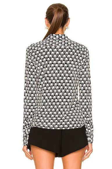 NILI LOTAN Celestine Top In Black