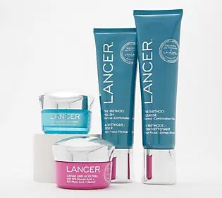 LANCER SKINCARE Lancer The Method Hollywood Facial 4-pc Kit - One-color