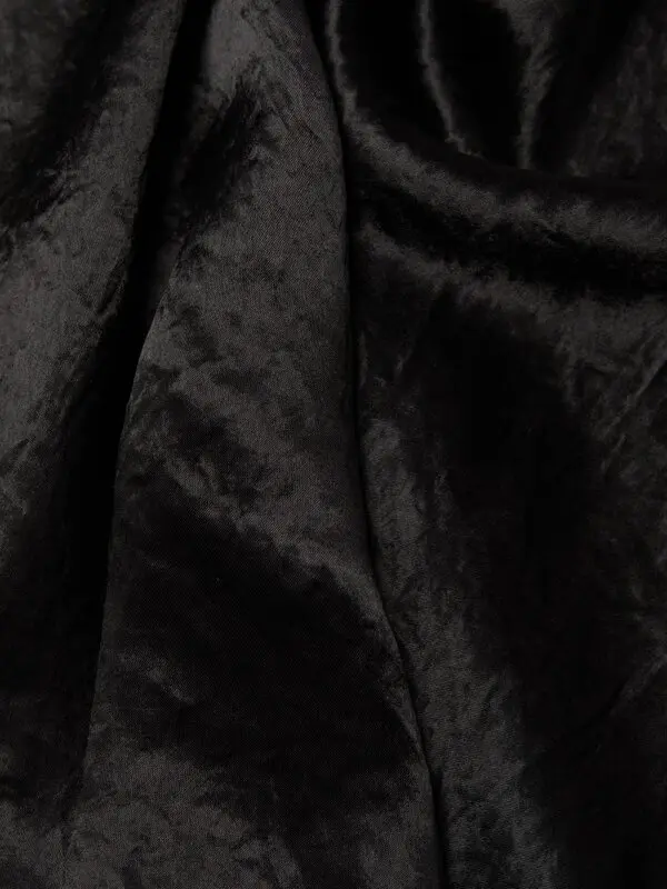 Vince Satin Midi-skirt - Black