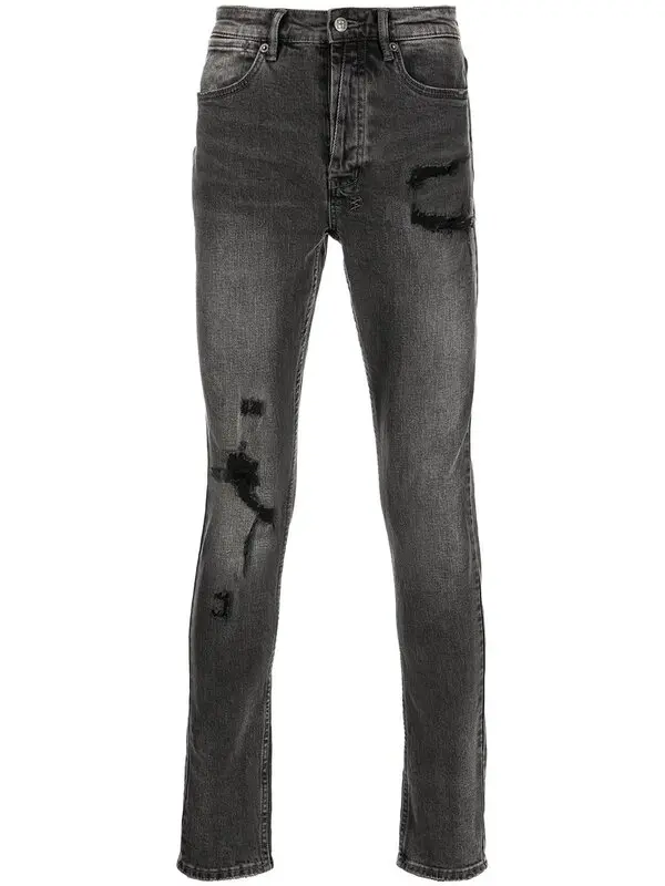 Ksubi Skinny Jeans With Distressed Details