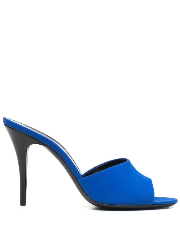 Saint Laurent La 16 Sandals - Blue