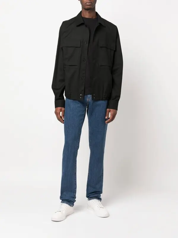 BILLIONAIRE Logo-waist Straight-leg Jeans