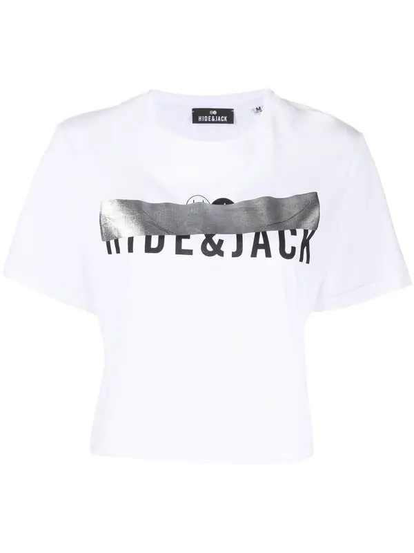 HIDE&JACK Logo-print T-shirt - White