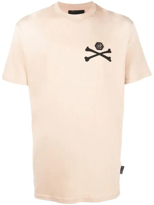 Philipp Plein Skeleton Short-sleeve T-shirt - Neutrals