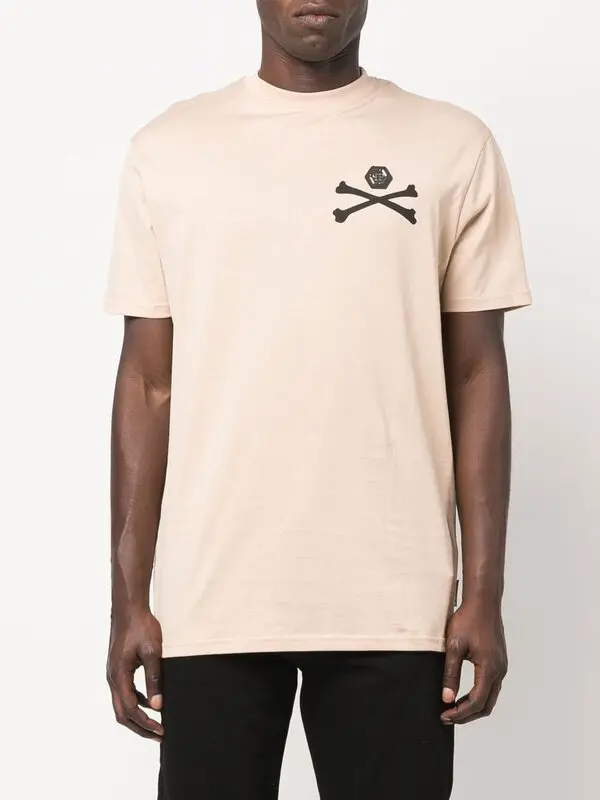 Philipp Plein Skeleton Short-sleeve T-shirt - Neutrals