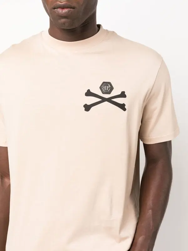 Philipp Plein Skeleton Short-sleeve T-shirt - Neutrals