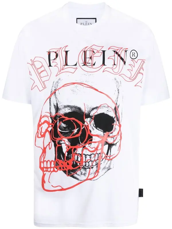 Philipp Plein Round Neck T-shirt - White